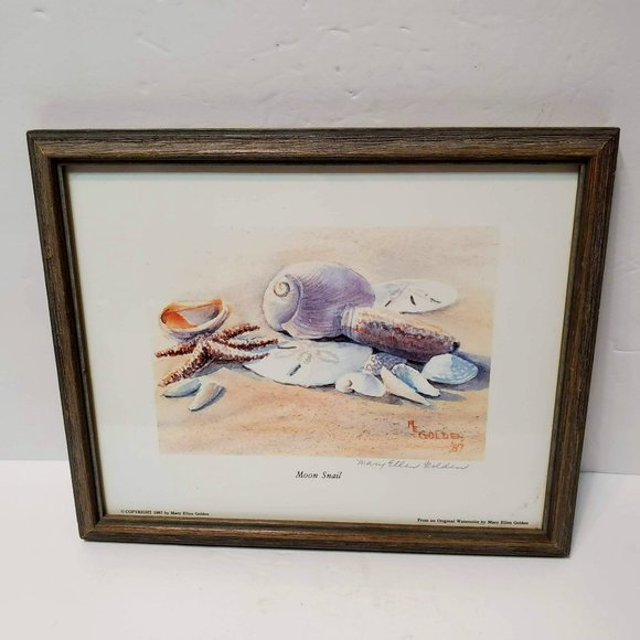 Mary Ellen Golden | Art | Mary Ellen Golden Art Signed Print Framed ...